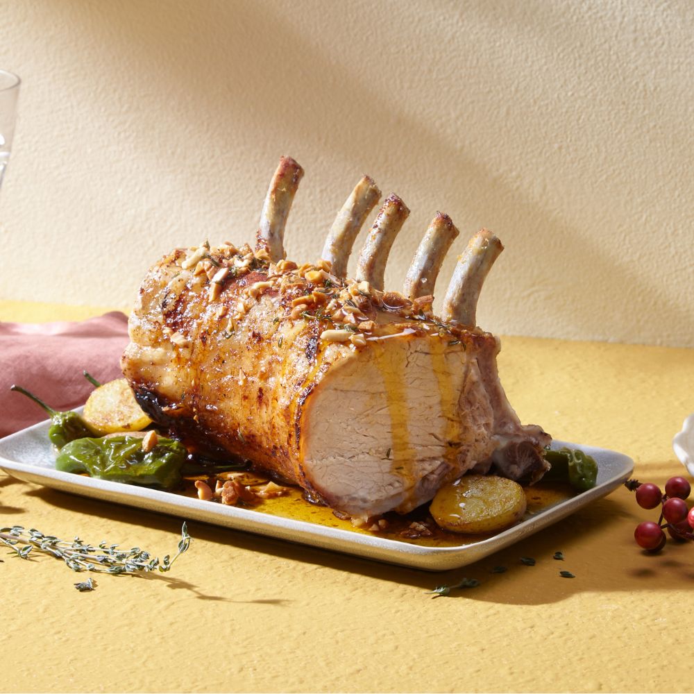 Easy Marinated Rack of Pork Recipe - La Española Olive Oil